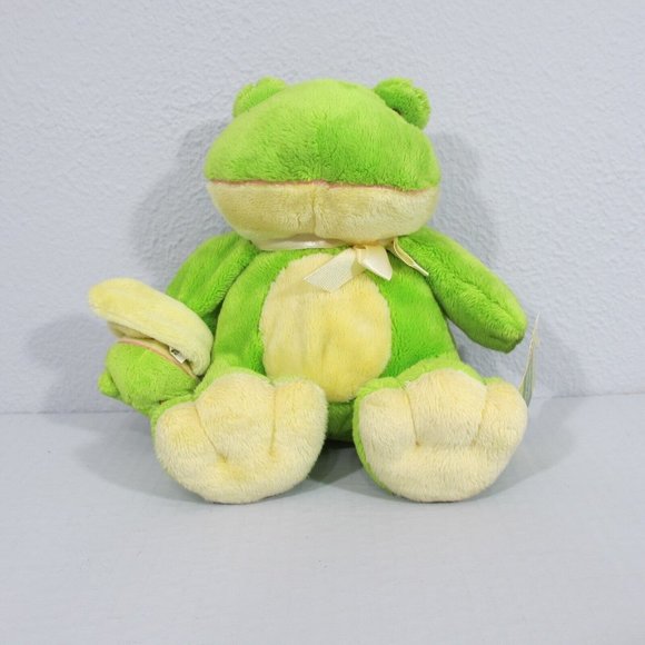 Unbranded | Toys | Plush Frog 8 Inch Hand Wrist Rattle Baby Toy Spring ...